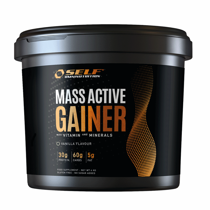 SELF MASS ACTIVE GAINER 4KG VANILLA - Goodlife Norge AS