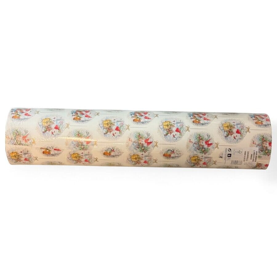 BM Gavepapir Diskrull Smånisser 154m x 57 cm - Goodlife Norge AS