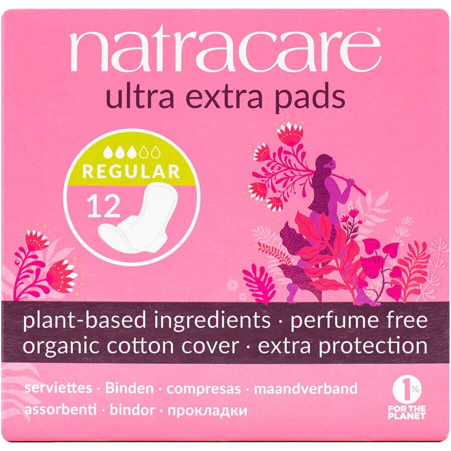 Natracare 3201 ultra extra pads normal - Goodlife Norge AS