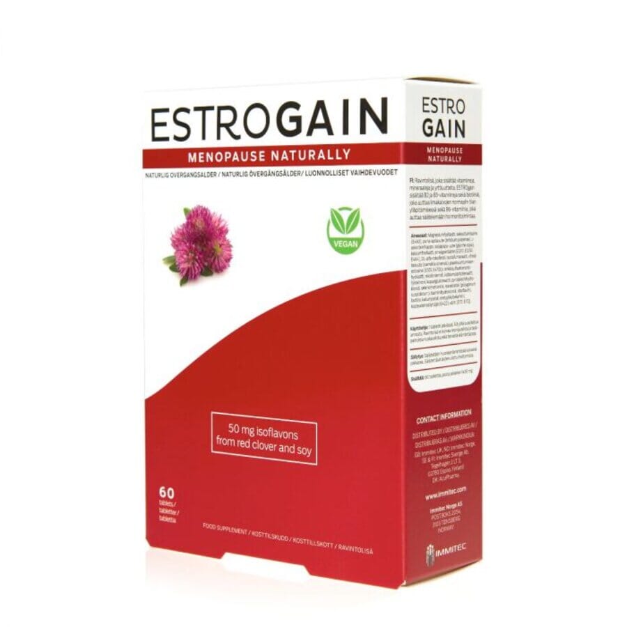 Estrogain 60 tab - Goodlife Norge AS