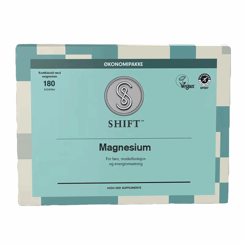 Shift Magnesium 180 tabletter - Goodlife Norge AS
