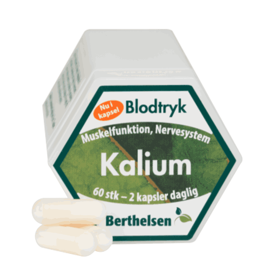 Berthelsen kalium 60 tab - Goodlife Norge AS