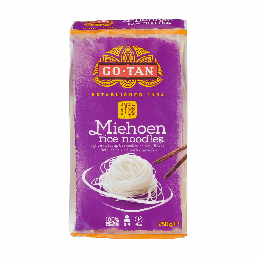 Go-Tan Miehown Risnudler 250 g - Goodlife Norge AS