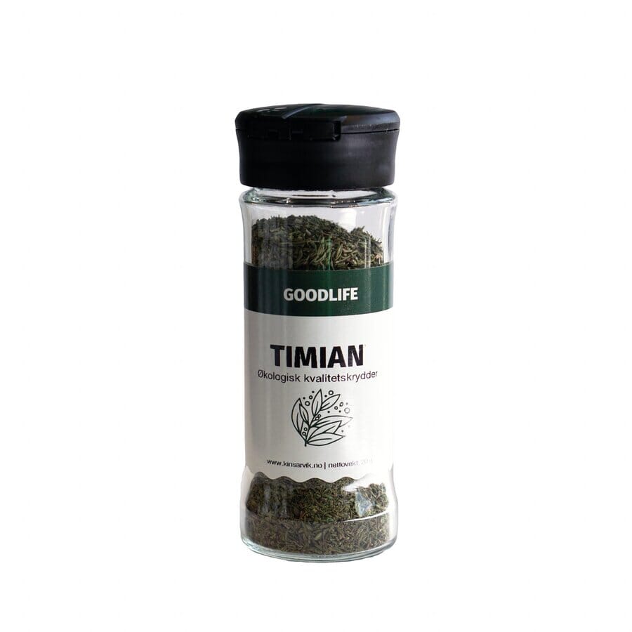 Goodlife økologisk timian 25 g - Goodlife Norge AS
