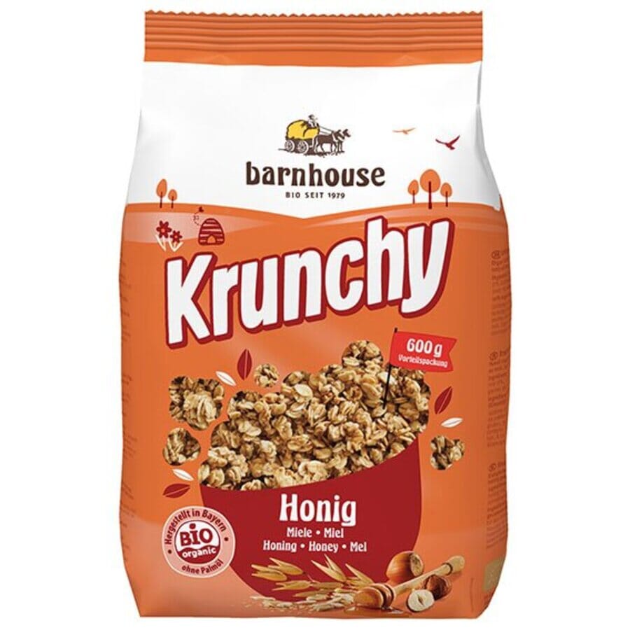 Barnhouse honning krunchy musli 600 gr - Goodlife Norge AS