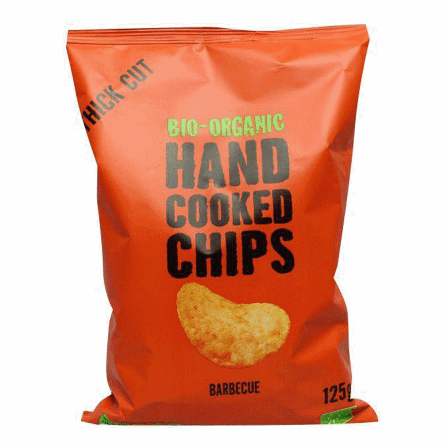 Trafo bio-organic hand cooked chips barbecue 125 gr - Goodlife Norge AS