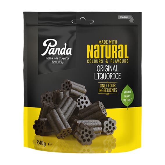 Panda original liquorice 240 gr - Goodlife Norge AS