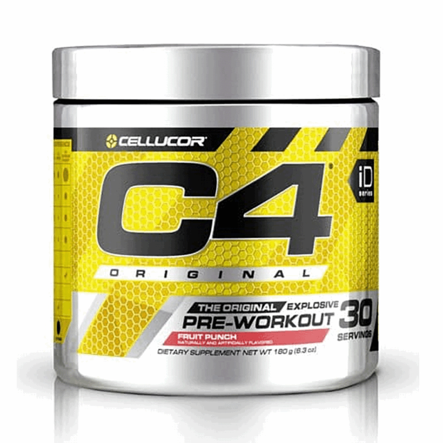 Cellucor C4 fruit punch pre-workout 204 g - Goodlife Norge AS